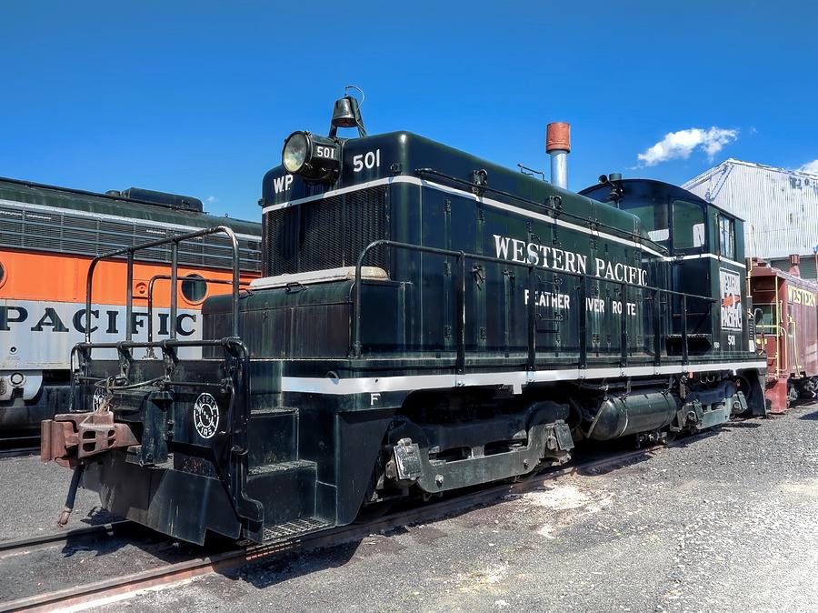 Western Pacific 501 1939 EMC SW-1 Photograph by Backcountry Explorers | Fine Art America