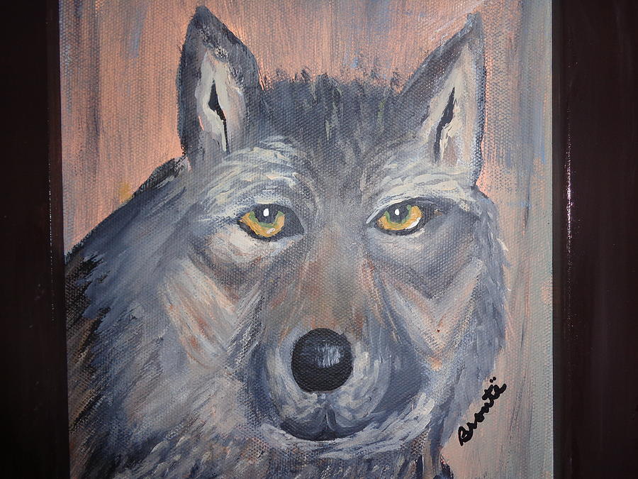 Wolf Painting by Carol Lynn Bronte - Fine Art America