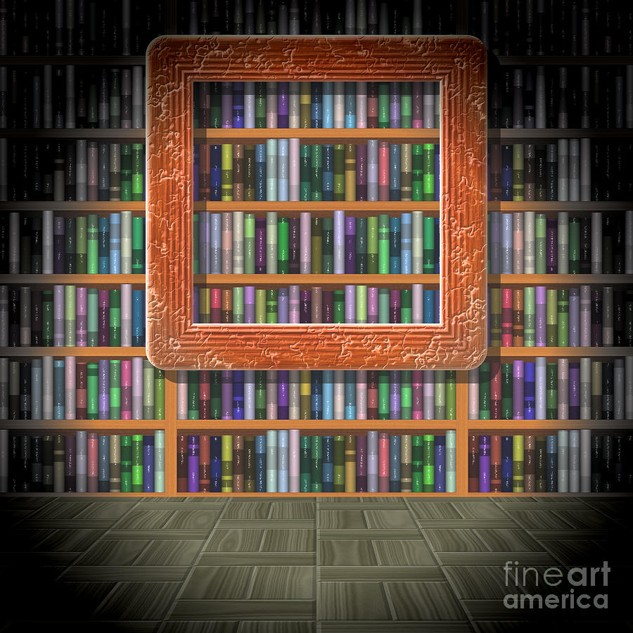 Empty room Digital Art by Miroslav Nemecek - Fine Art America