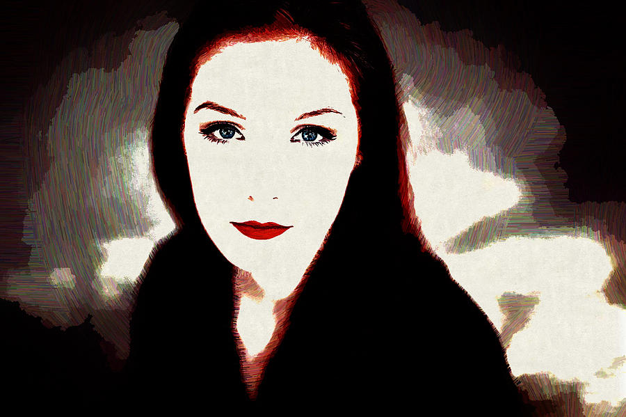 Model Digital Art By Lora Battle Fine Art America