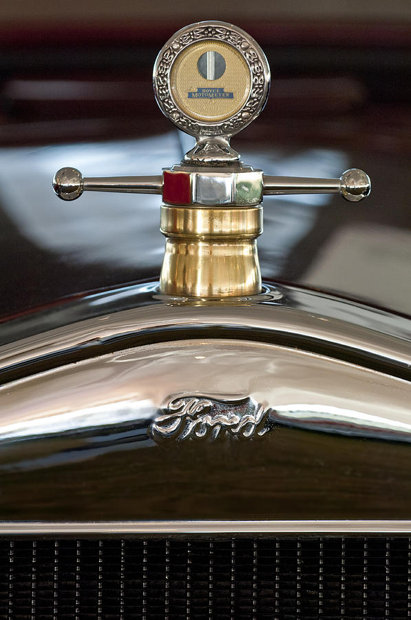 1927 Ford T Roadster Hood ornament Photograph by Jill Reger - Fine Art ...