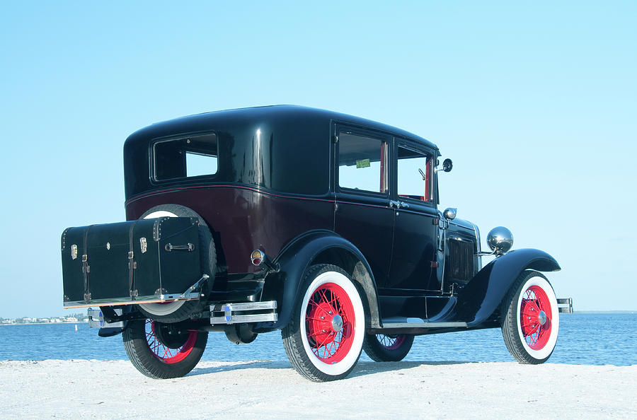 1930 Model A Ford Fordor 170 B Deluxe Blindback Photograph By Timothy Wildey Fine Art America