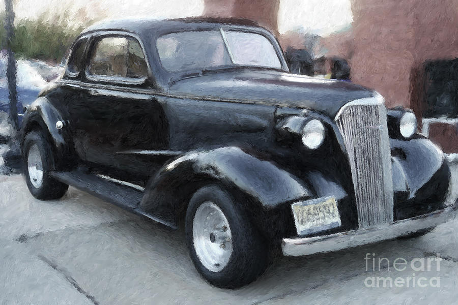 1937 Chevy Digital Art by Susan Lipschutz - Fine Art America