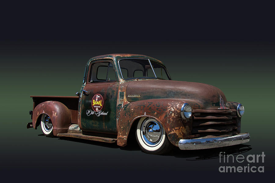 Old Rusty Classic Chevy