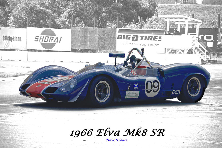 1966 Elva MK8 SR II Photograph by Dave Koontz