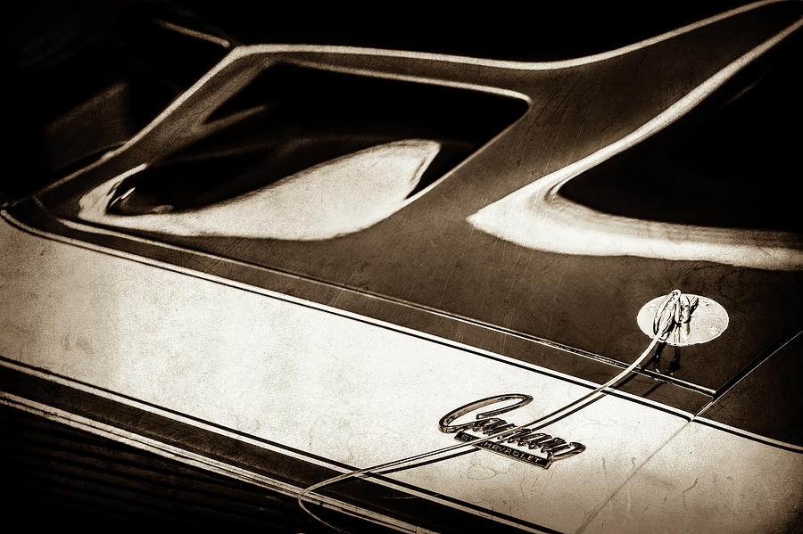 1968 Chevrolet Yenko Super Camaro SS Hood Emblem -1767s Photograph by ...