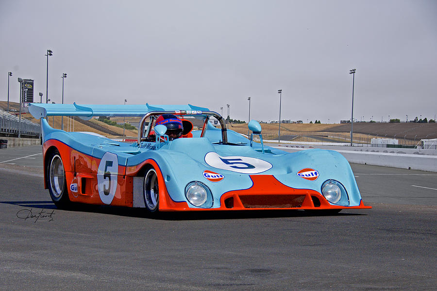 1971 Chevron B19 Vintage Racecar Photograph by Dave Koontz
