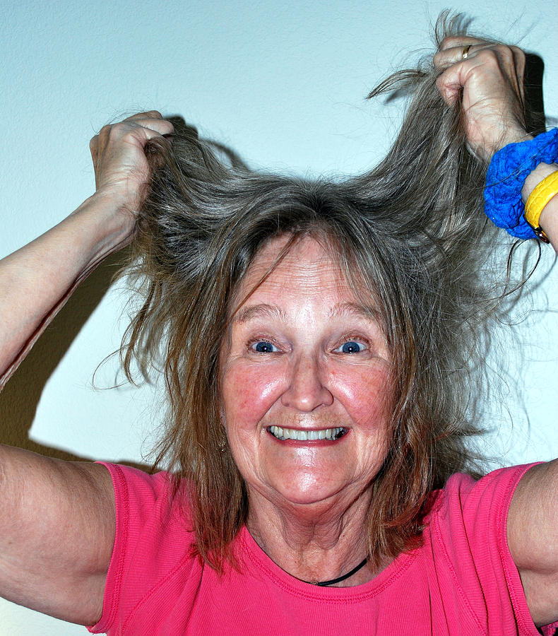 Hair Pulling Photograph By Oscar Williams Fine Art America