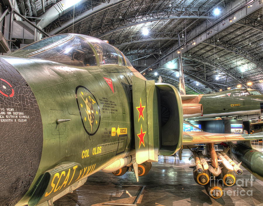 Mcdonnell Douglas F 4c Phantom Ii Col Robin Olds Photograph By Greg