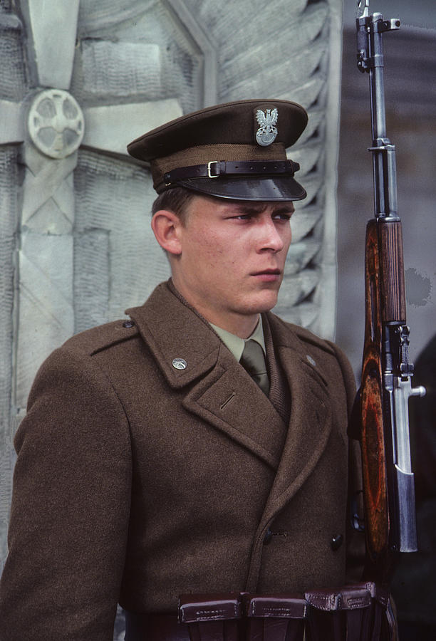 Polish Guard in Warsaw Photograph by Carl Purcell - Fine Art America