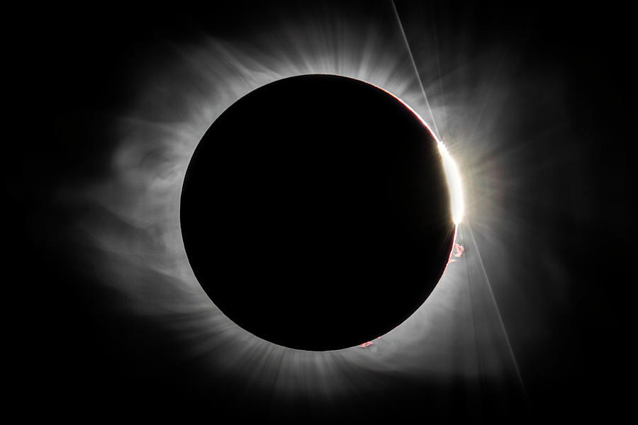 2017 Eclipse - Diamond Ring Photograph by Chris Austin - Fine Art America