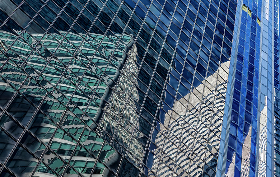 Reflective Glass Architecture Photograph by Robert Ullmann - Fine Art ...