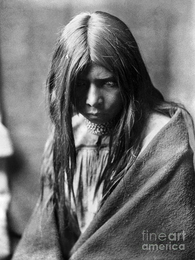 APACHE MAN, c1906 Photograph by Granger - Fine Art America