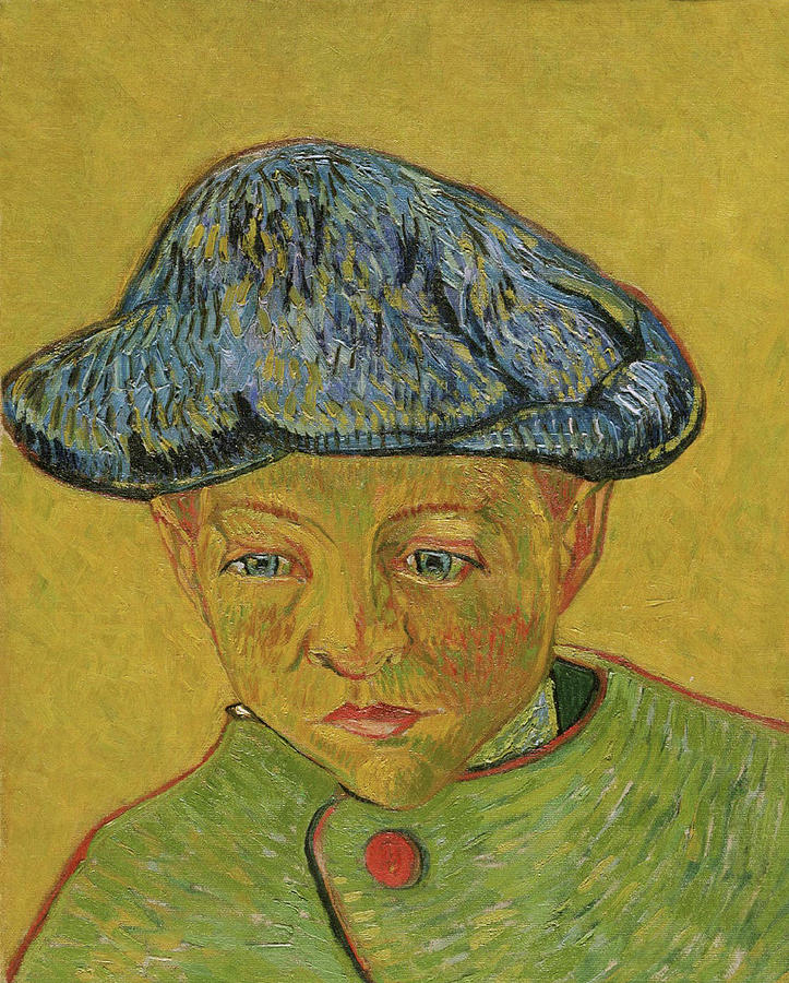 Portrait of Camille Roulin Painting by Vincent van Gogh - Fine Art America