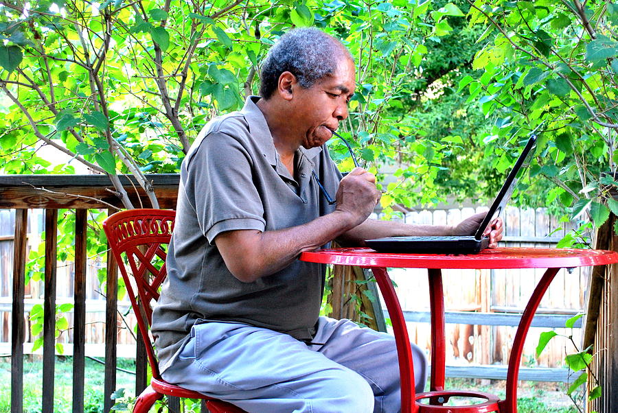 Computer geek. Photograph by Oscar Williams - Fine Art America