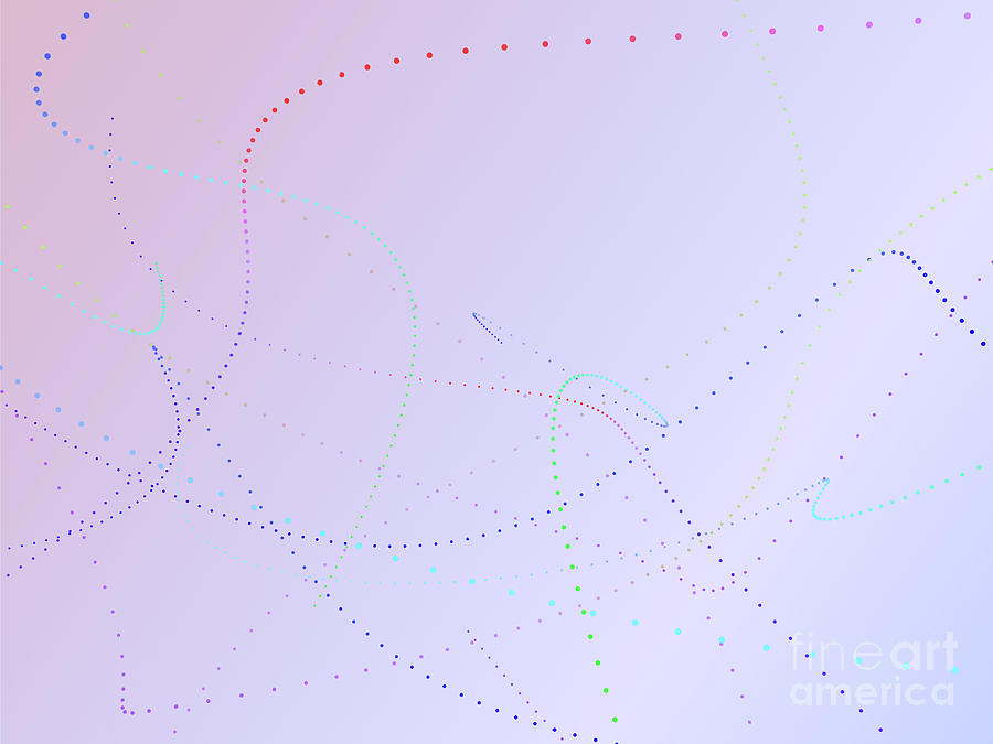 Dynamic and Bright Linear Sphere with Colorful Gradient Digital Art by ...