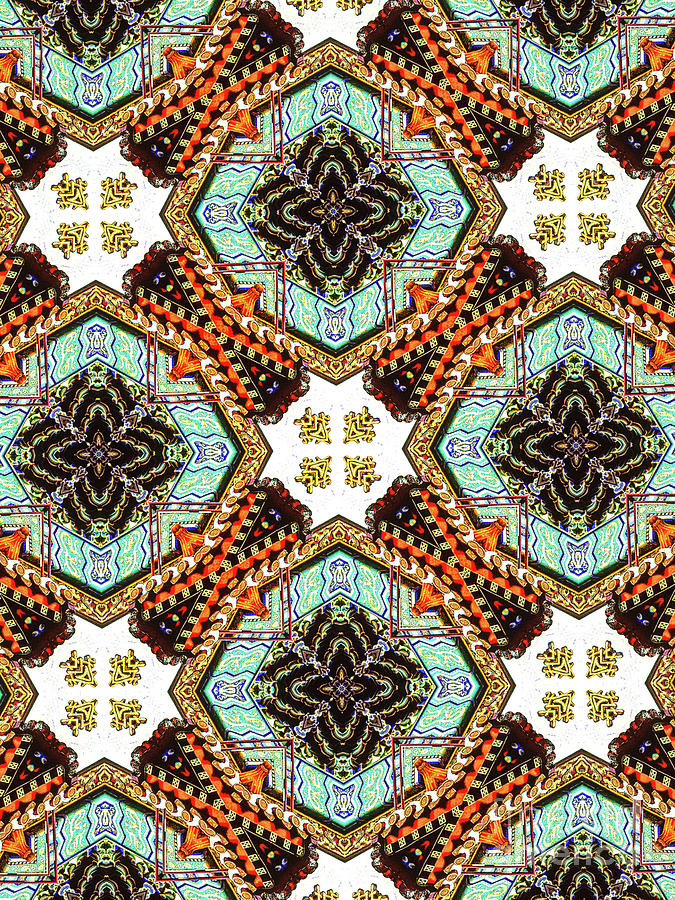 Unique Design Pattern #56 Digital Art by Amy Cicconi - Pixels
