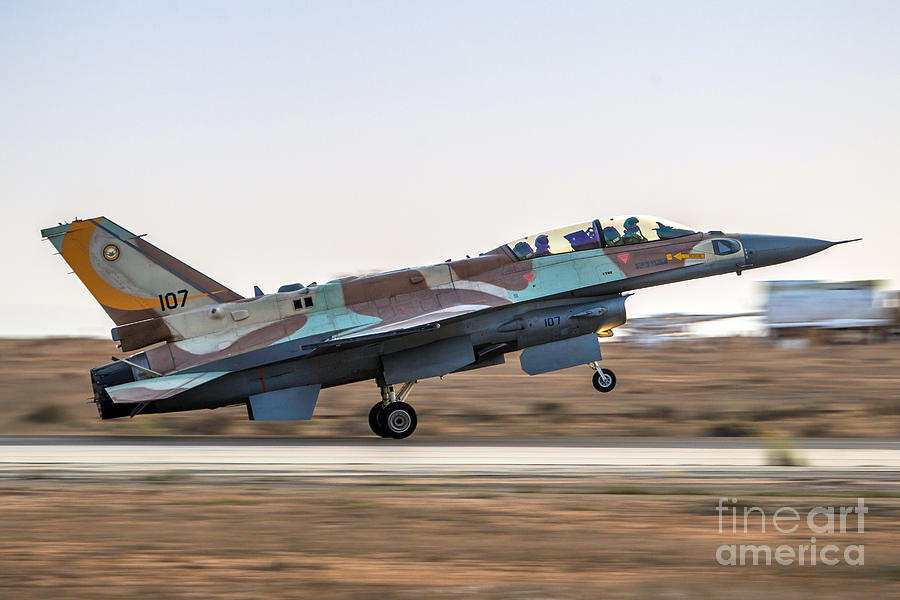 Israel Air Force F-16I Sufa Photograph by Nir Ben-Yosef | Fine Art America