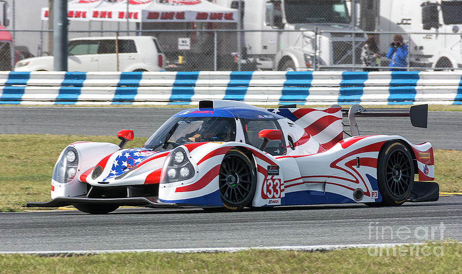 Ligier JS P3 Le Mans Prototype 3 LMP3 Photograph by Tad Gage - Fine Art ...