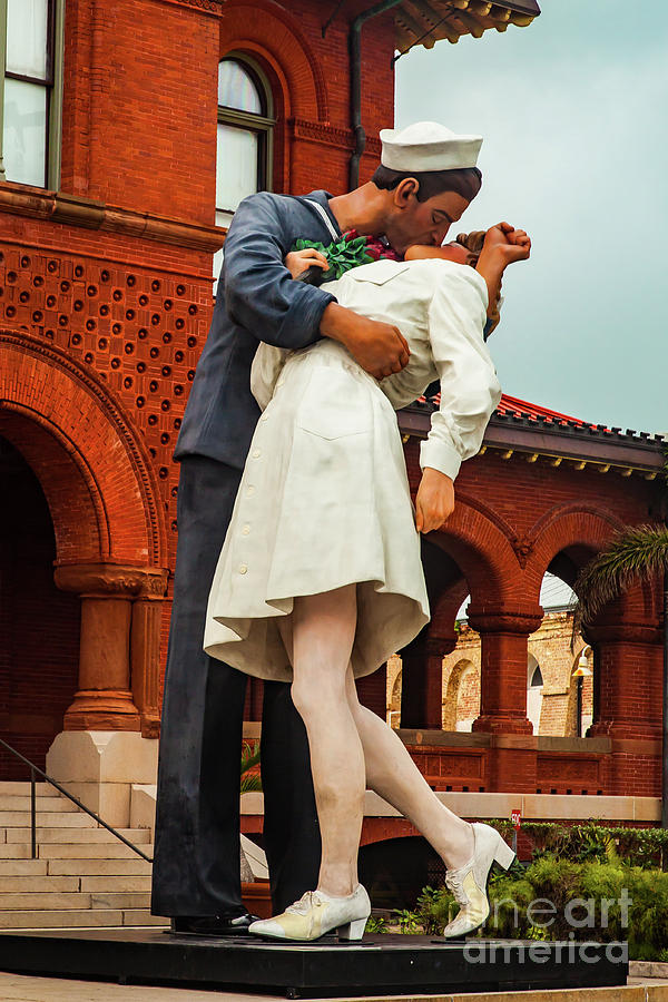 A Sailor's Kiss Photograph by George Lehmann - Pixels