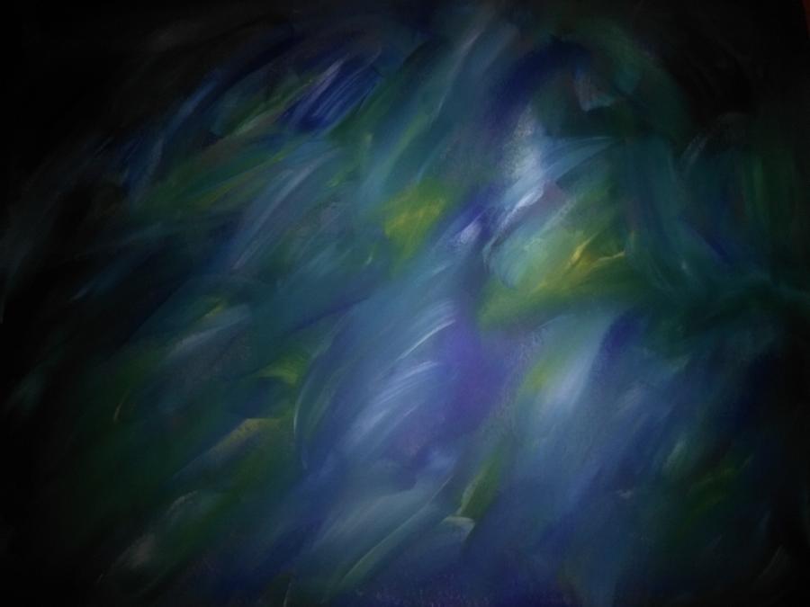 Abstract Night Painting by Sue Dowdall - Fine Art America