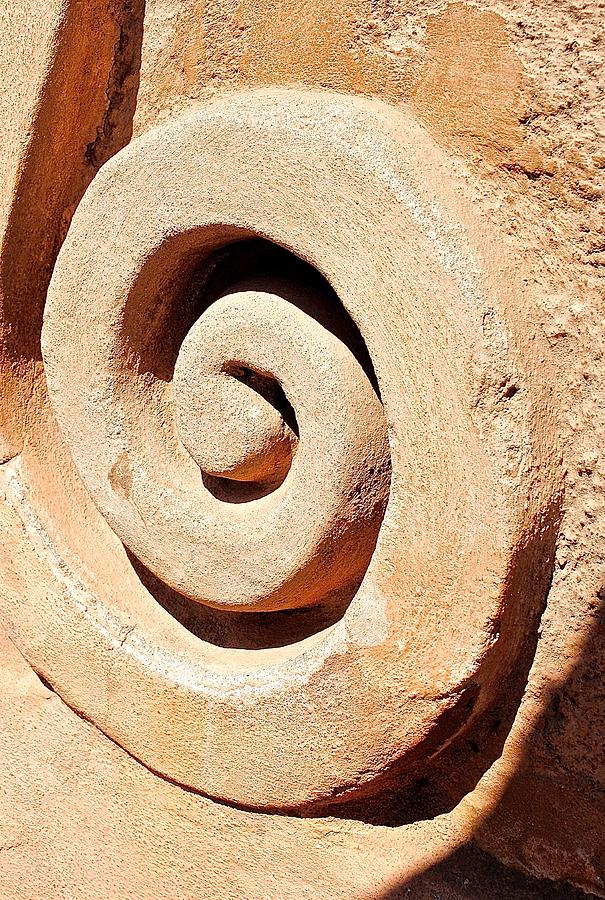 Adobe Scroll Photograph by KD Granger - Fine Art America