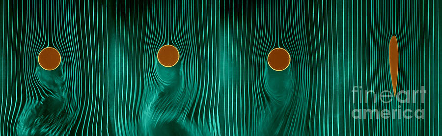Air Flow Patterns Around Objects Photograph by Science Source - Fine ...