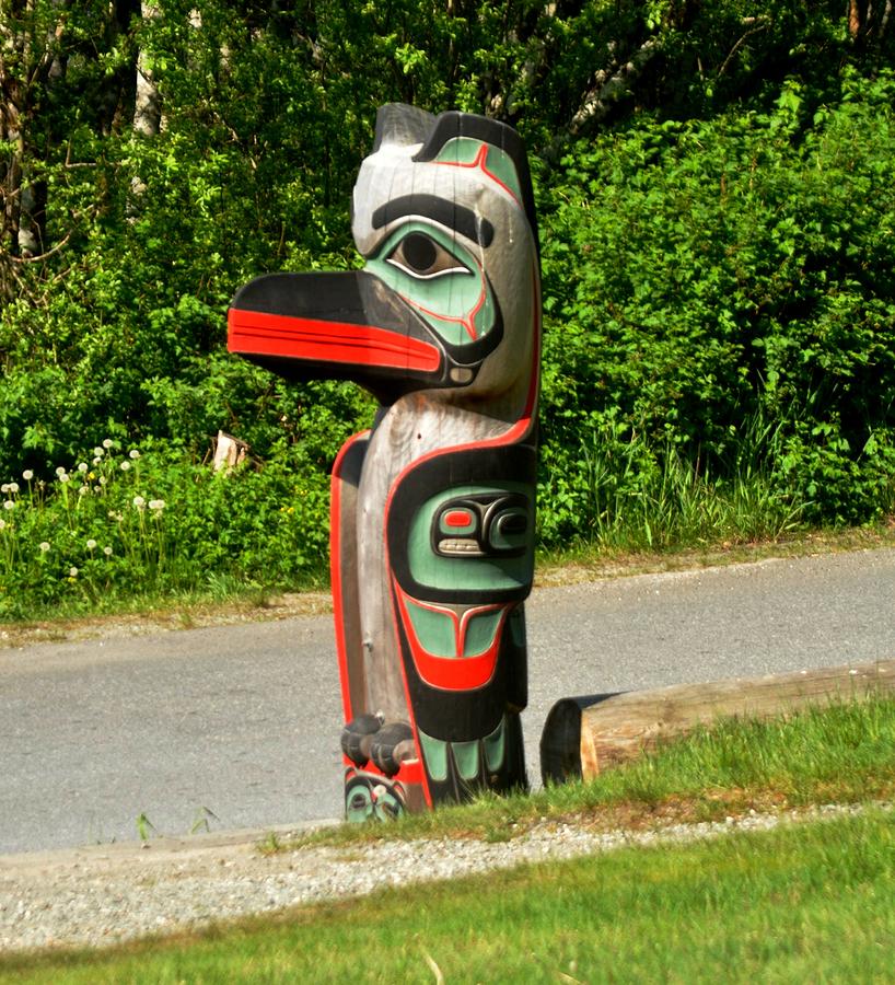 Alaskan Totem Pole 6 Photograph by John Hughes - Fine Art America