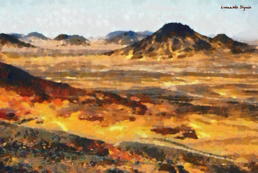 Alien Desert - DA Digital Art by Leonardo Digenio - Fine Art America