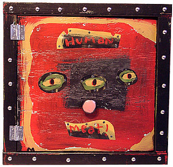 Alien Meat Painting by Mark Betcher