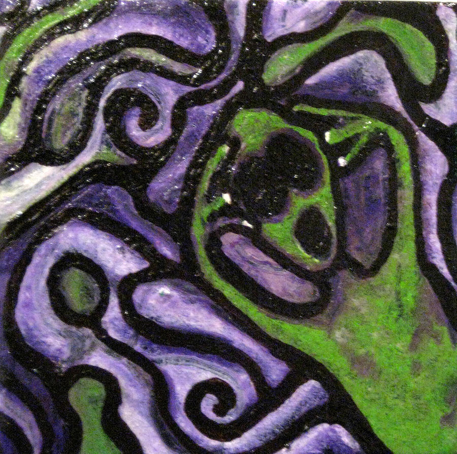 Alien Scream Painting by John Pasdach - Fine Art America