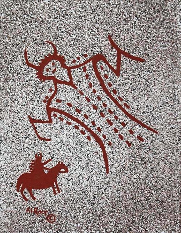 Apache Painting by Ralph Root - Fine Art America