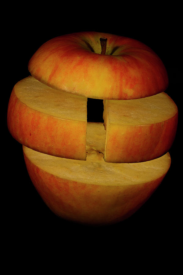 Apple-Exploded View Photograph by Robert Storost - Fine Art America