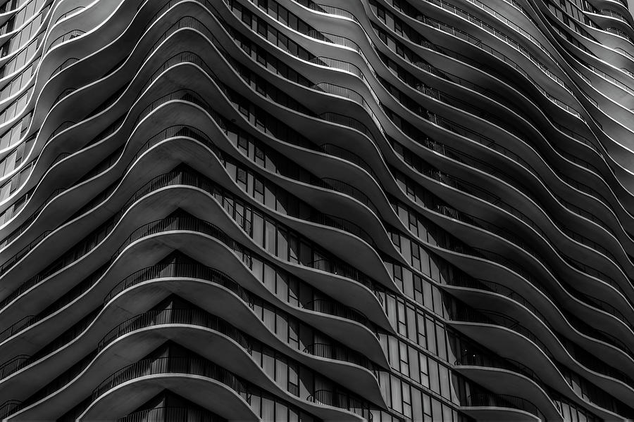 Aqua Tower #2 Photograph by Vladimir Rayzman - Fine Art America