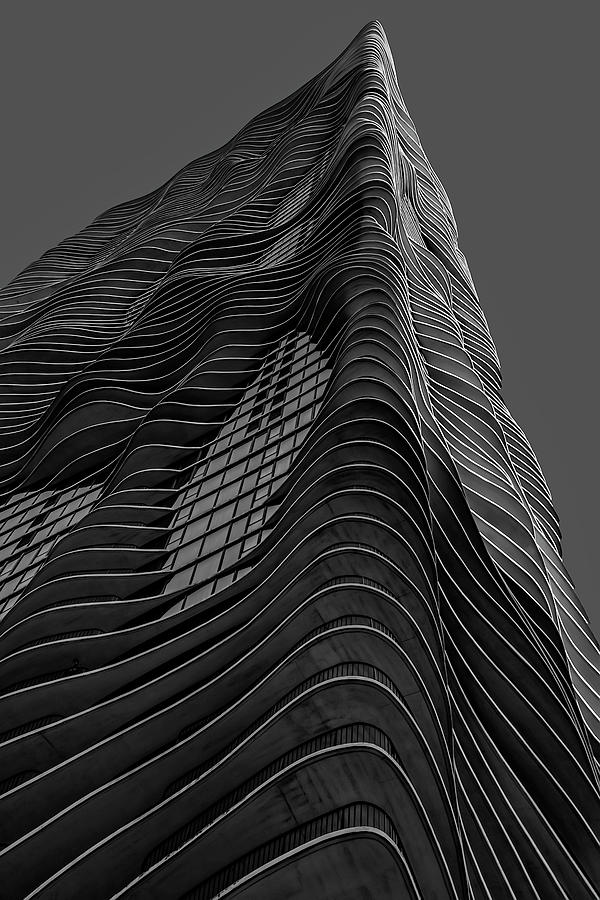 Aqua Tower Photograph by Vladimir Rayzman - Fine Art America