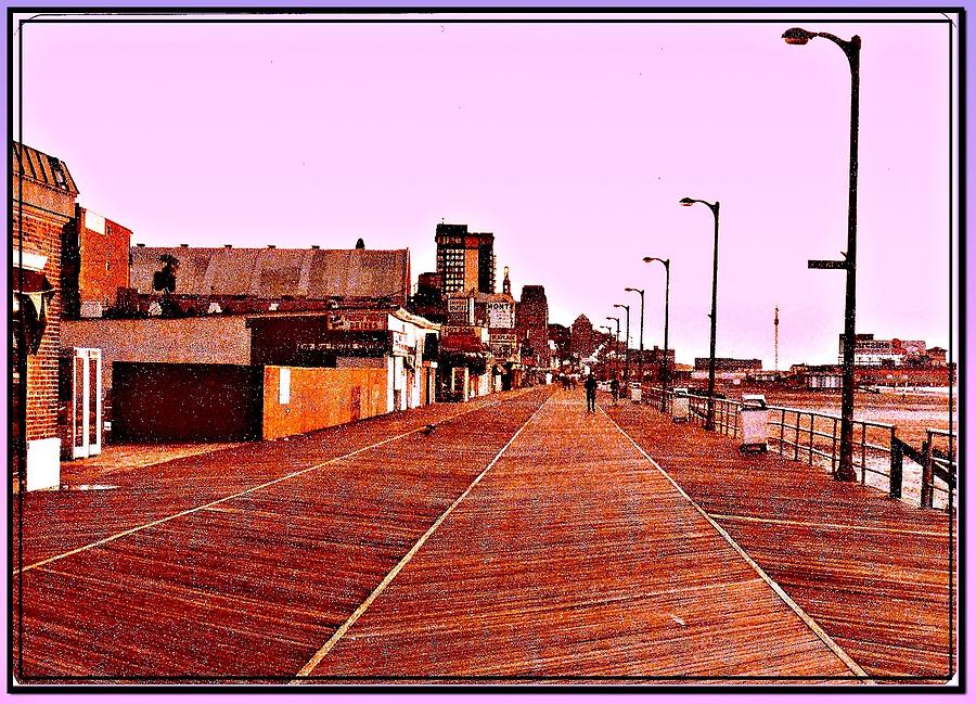 Atlantic City Past Photograph by Desline Vitto - Fine Art America