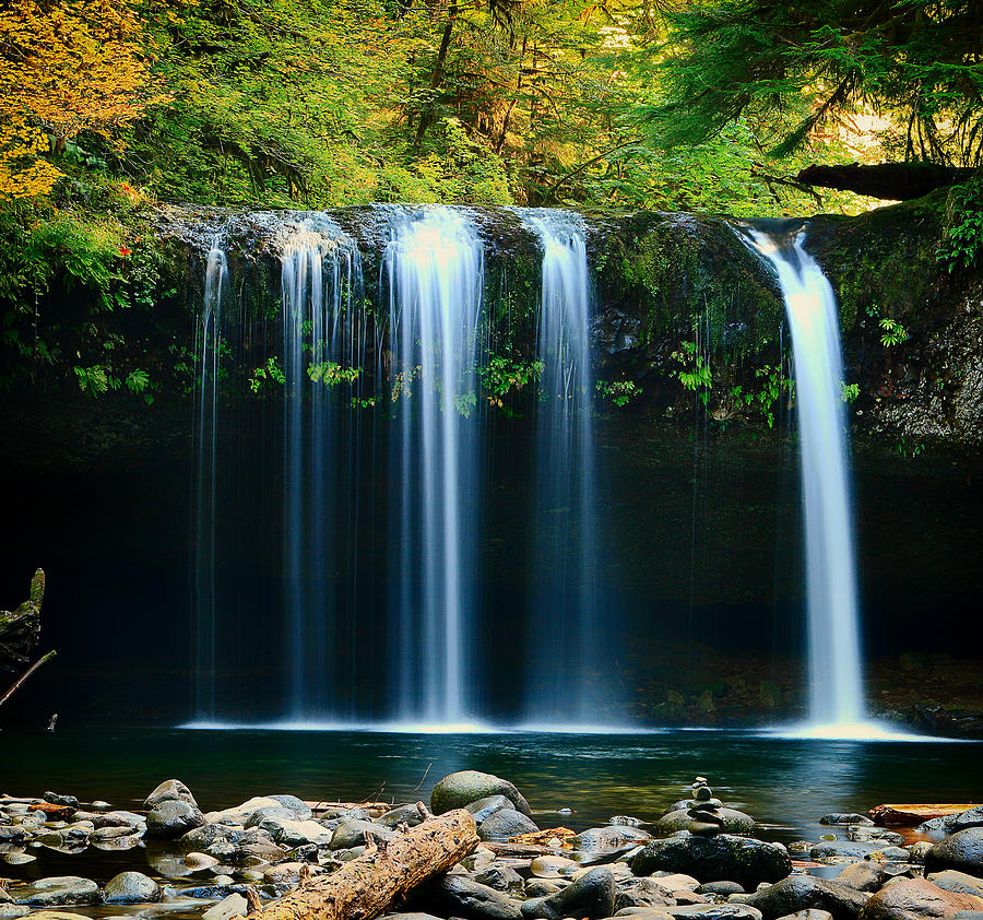 Autumn Waterfall by Unsplash