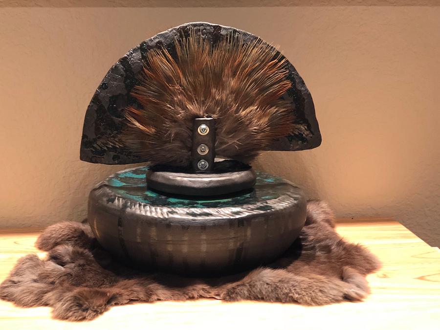 Aztec influence vessel Ceramic Art by Beth Gramith | Pixels