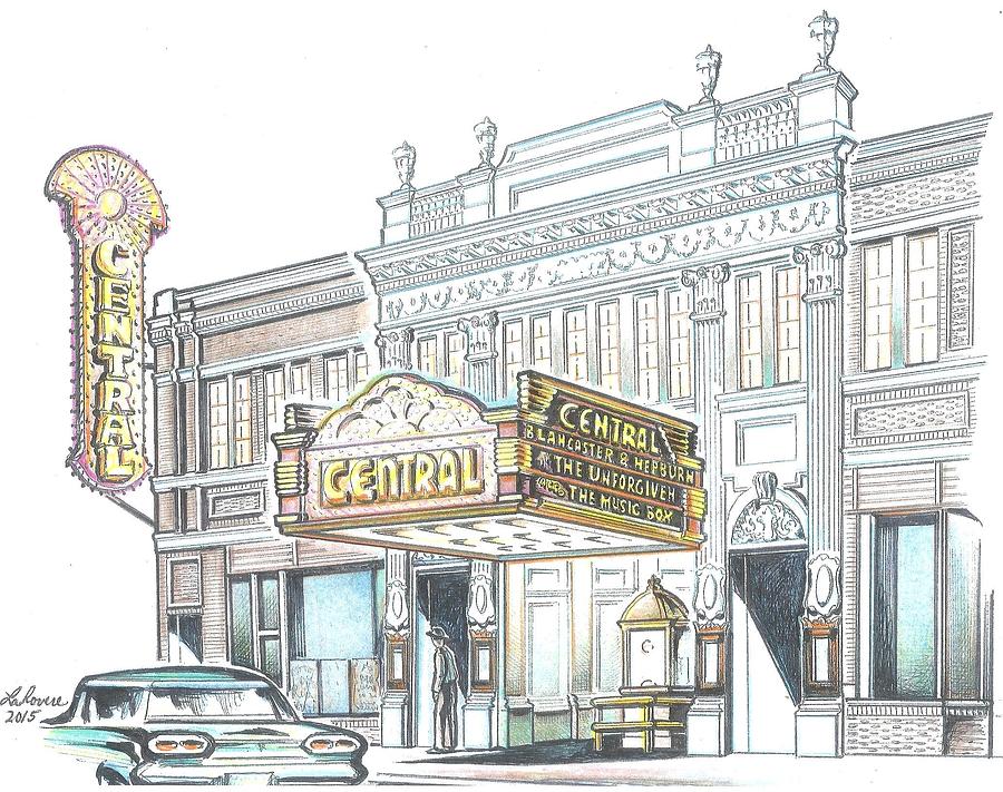 Back In The Day Down Memory Lane Drawing by Richard La Rovere - Fine ...