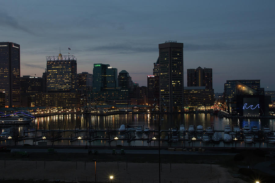 Baltimore Sunset Photograph by Ian Hall - Fine Art America