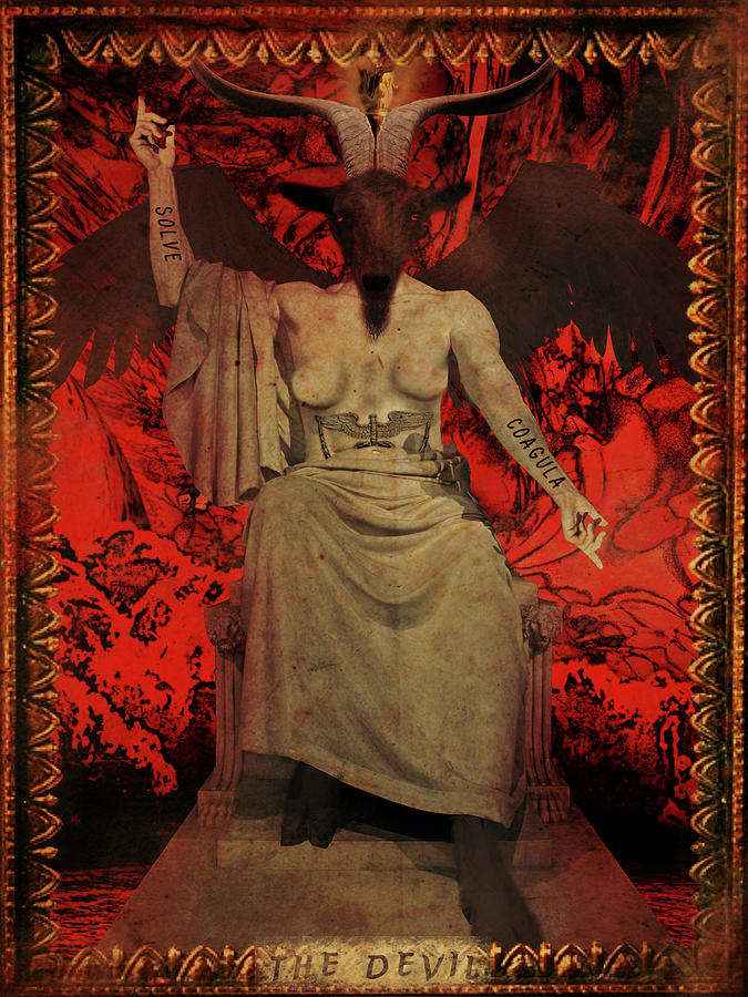 Baphomet Tarot Digital Art by Ashley Wann - Fine Art America