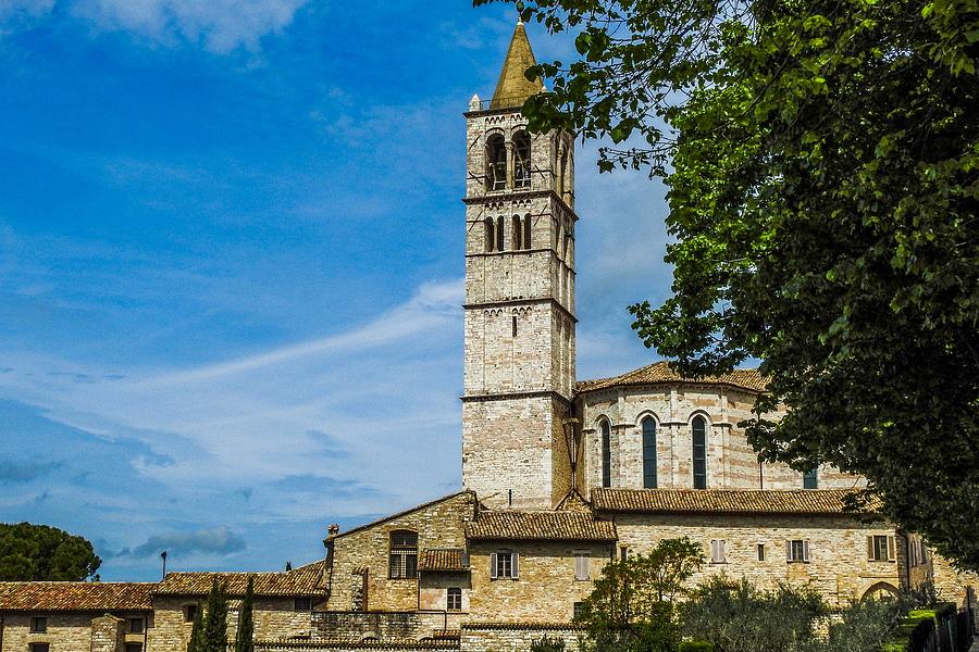 Basilica Of St Clare Assisi Italy Photograph By Marilyn Burton Fine Art America