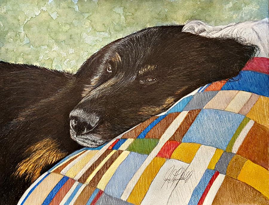 Bear Painting by Jennifer Brewer - Fine Art America