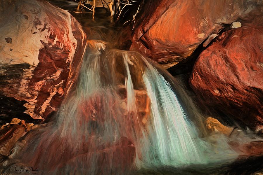 Behind The Veil Mixed Media by Todd Yoder - Fine Art America