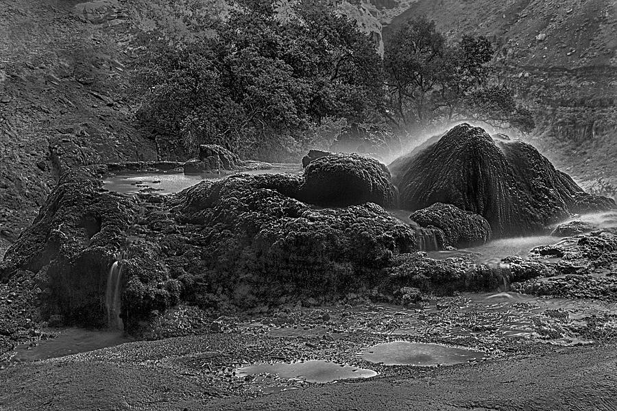 Behind the Waterfall Photograph by Geoffrey Ferguson - Fine Art America