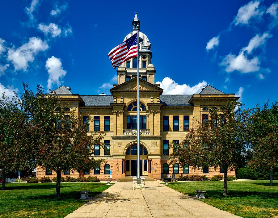 Benton County Courthouse Photograph by Mountain Dreams - Pixels
