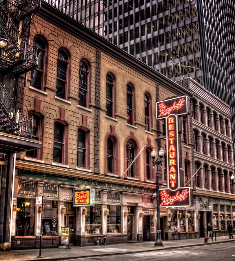 Berghoff Restaurant Photograph by Fred Hahn - Fine Art America