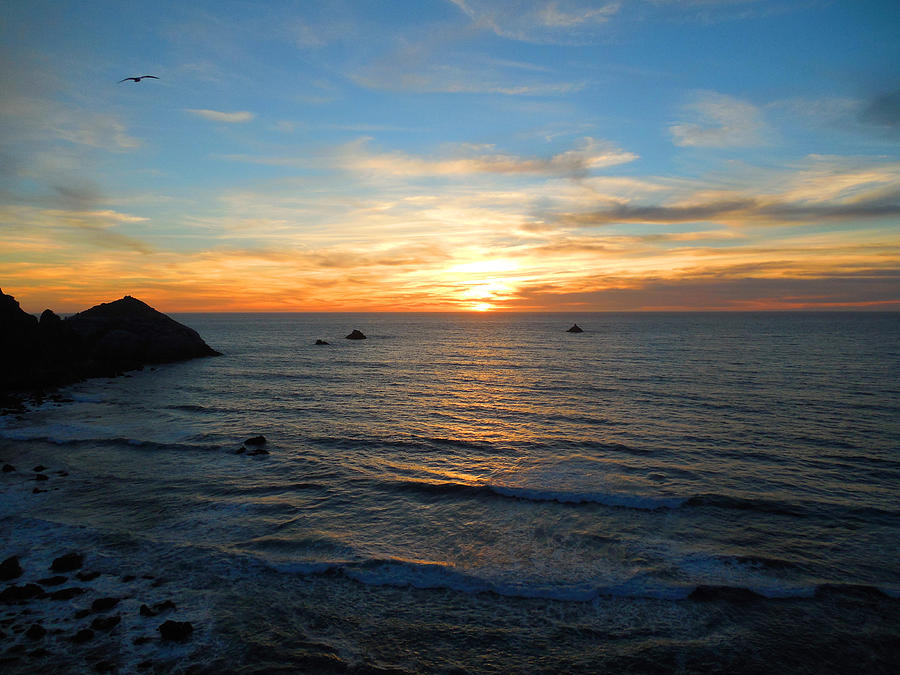 Big Sur Sunset Photograph by Jim Watson | Pixels