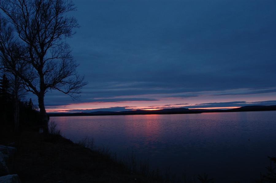 Blue Sunset Photograph by Donald Mac Fadyen - Fine Art America