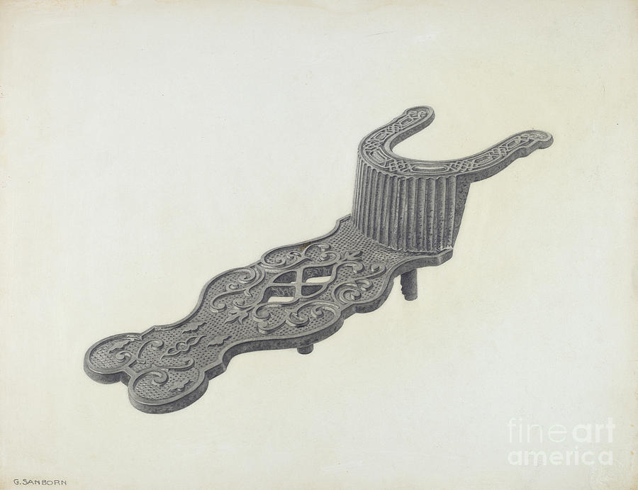 Bootjack Drawing by Gordon Sanborn - Fine Art America